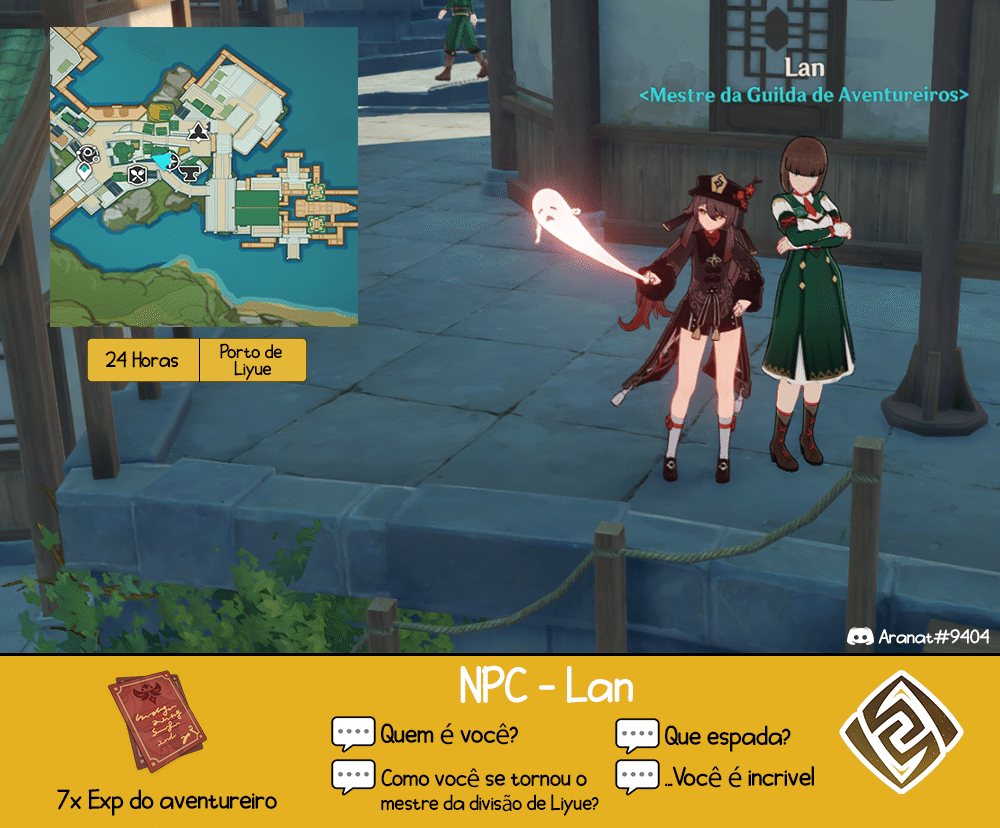 Guia dos NPC's de Liyue Genshin Impact | HoYoLAB