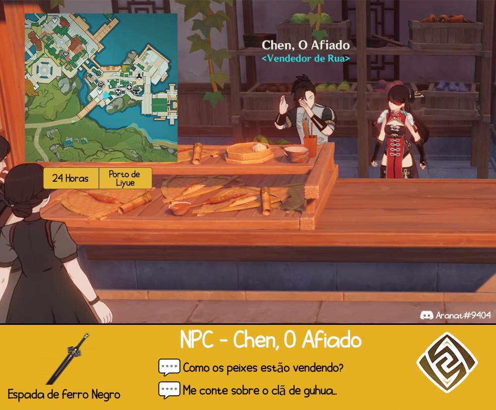 Guia dos NPC's de Liyue Genshin Impact | HoYoLAB