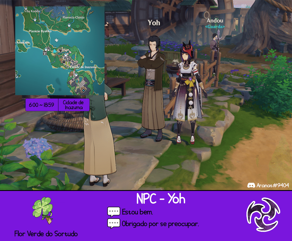 Guia dos NPC's de Inazuma Genshin Impact | HoYoLAB