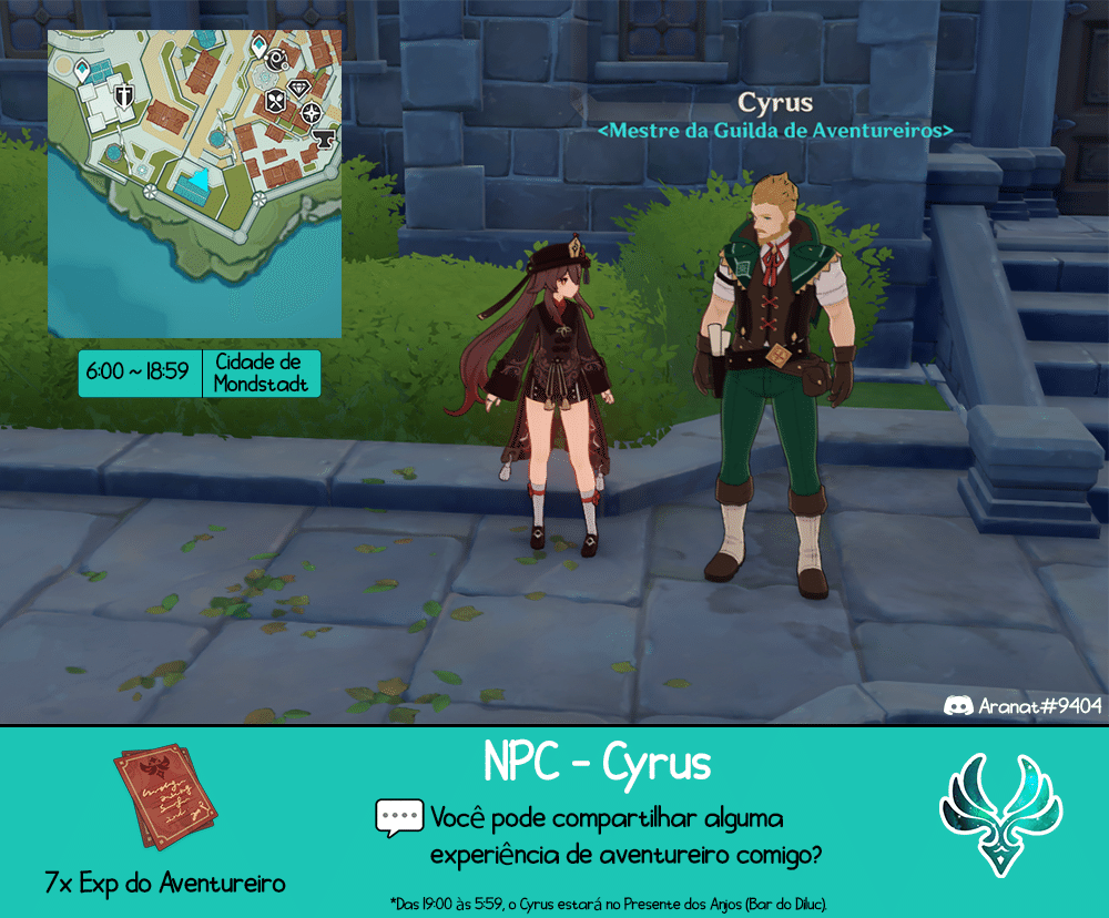 Guia dos NPC's de Mondstadt Genshin Impact | HoYoLAB