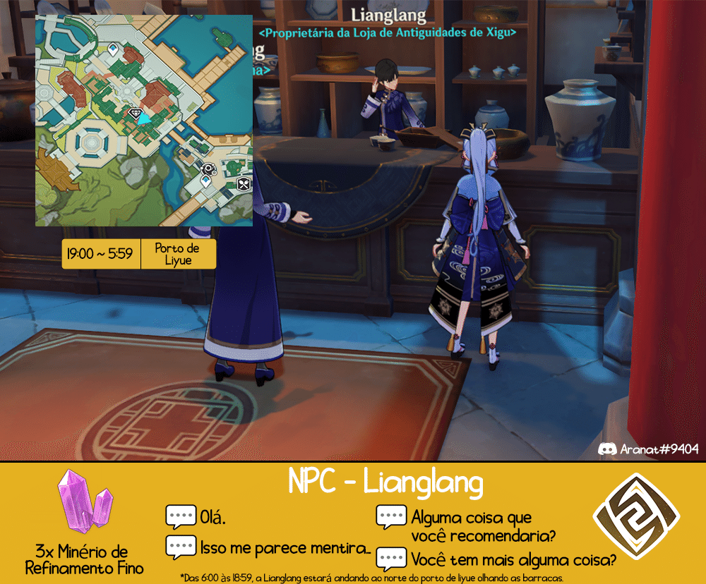 Guia dos NPC's de Liyue Genshin Impact | HoYoLAB