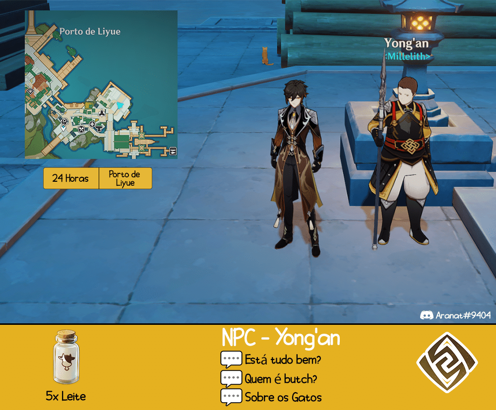 Guia dos NPC's de Liyue Genshin Impact | HoYoLAB