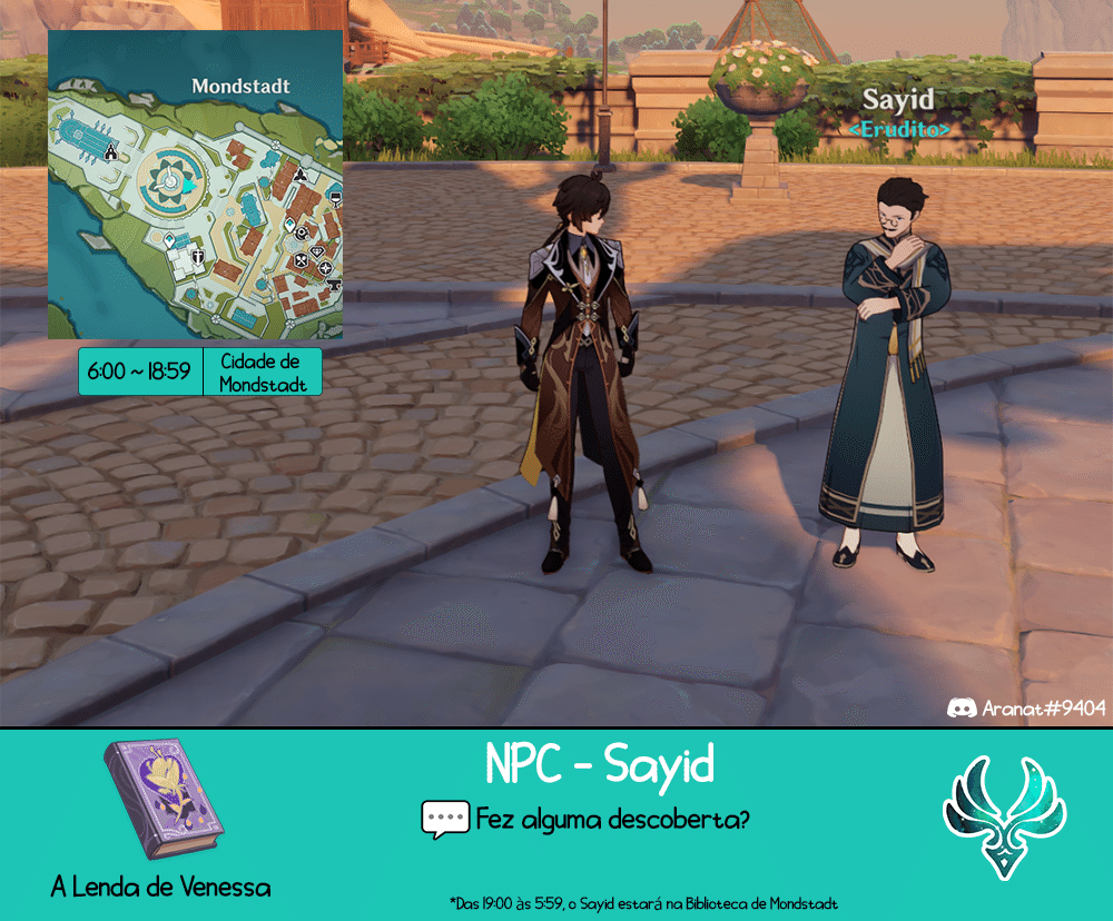 Guia dos NPC's de Mondstadt Genshin Impact | HoYoLAB