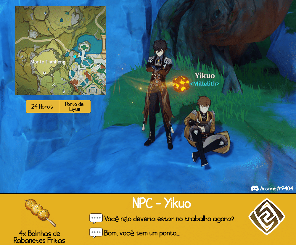 Guia dos NPC's de Liyue Genshin Impact | HoYoLAB