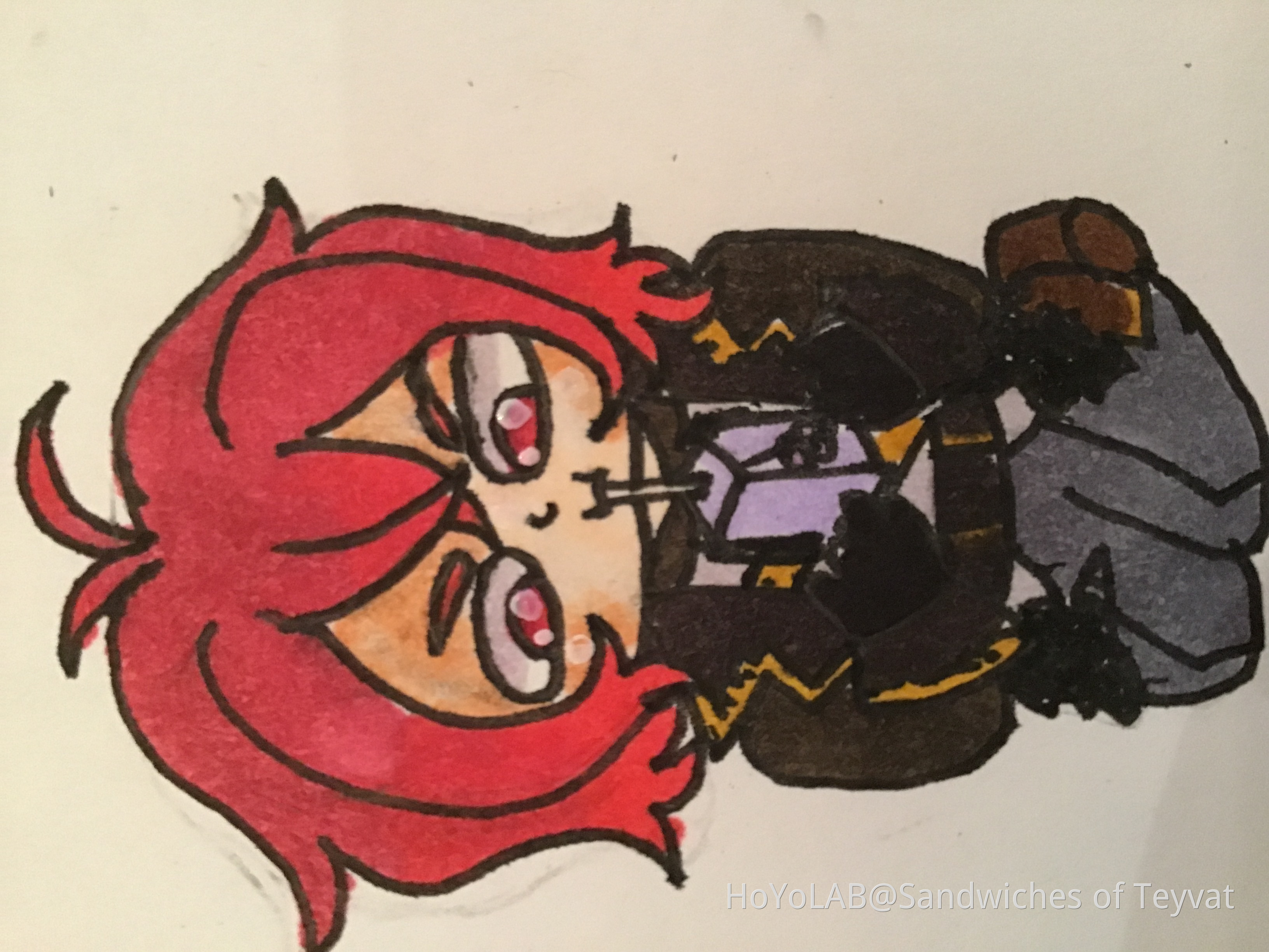 Chibi Diluc Genshin Impact | HoYoLAB