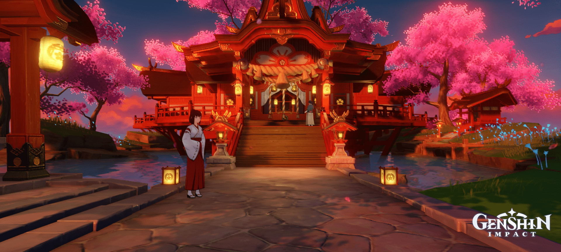The "Grand Narukami Shrine" Genshin Impact | HoYoLAB