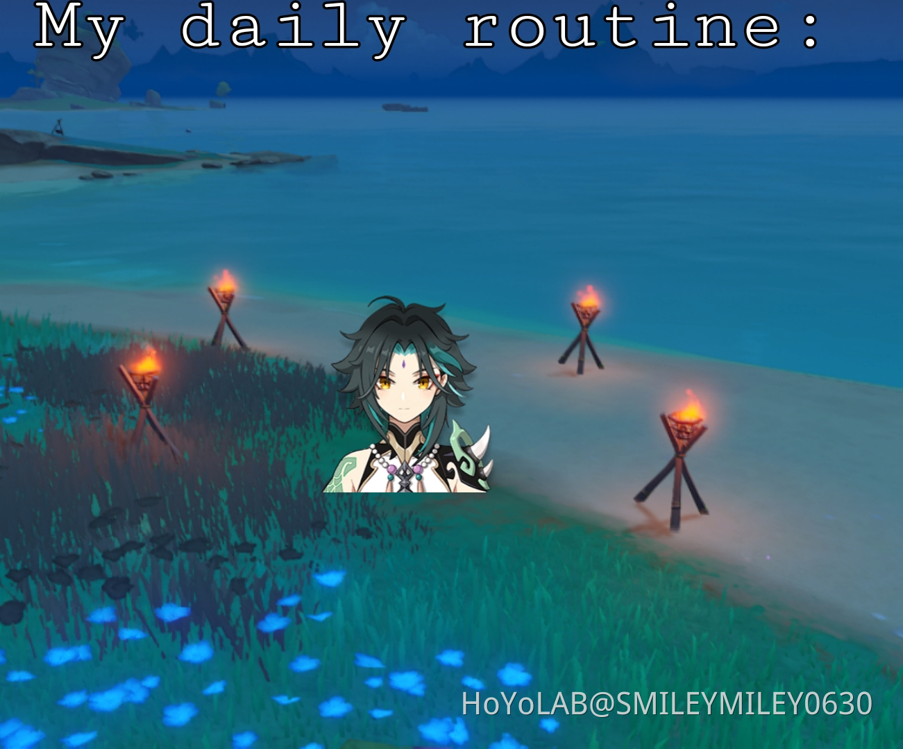 My daily routine😍 Genshin Impact | HoYoLAB