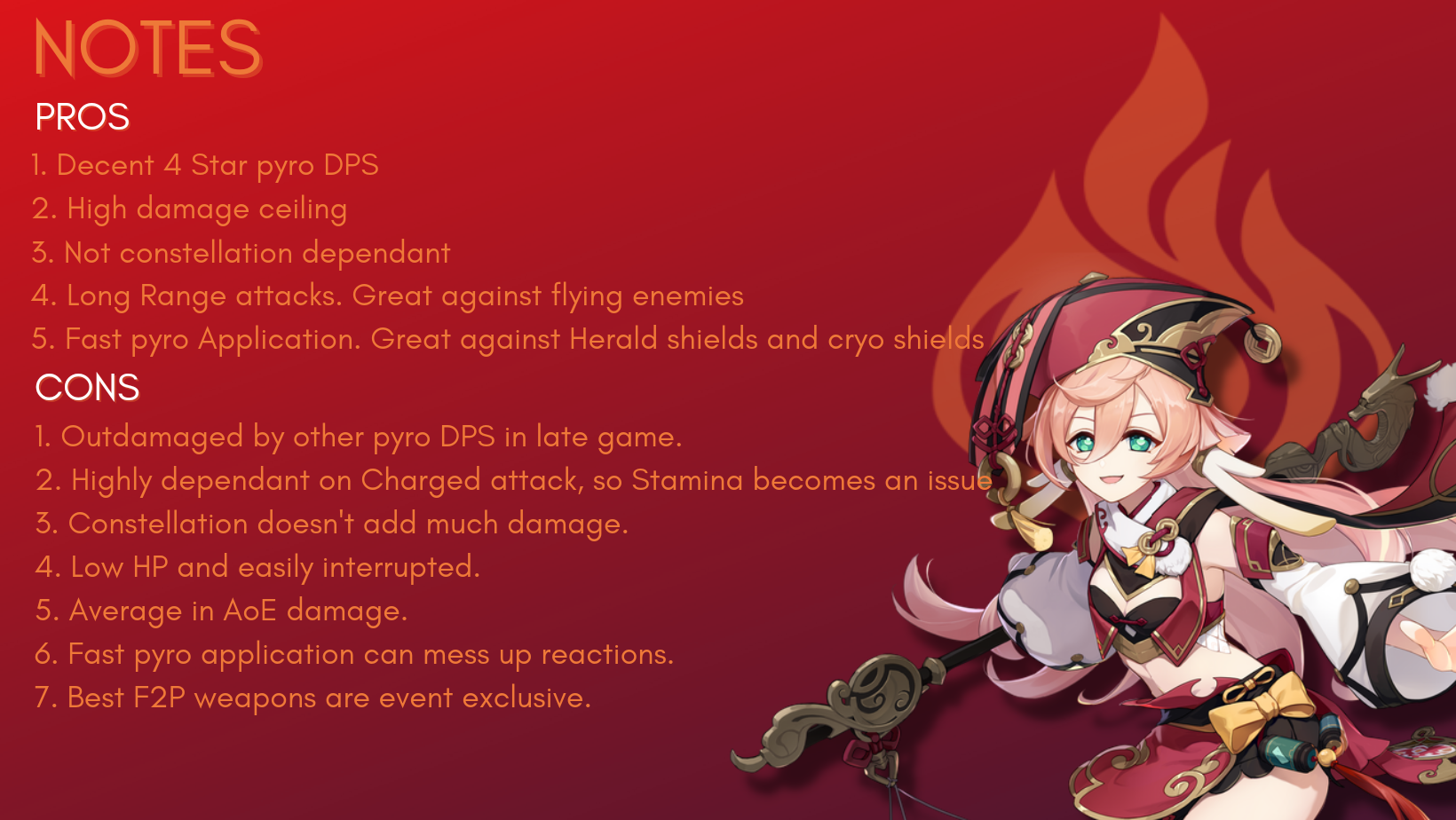 Yanfei Build guide Genshin Impact | HoYoLAB