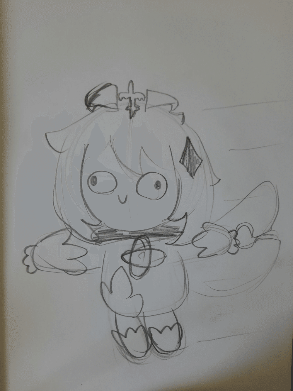 Just a stopid paimon doodle I made :3 Genshin Impact | HoYoLAB