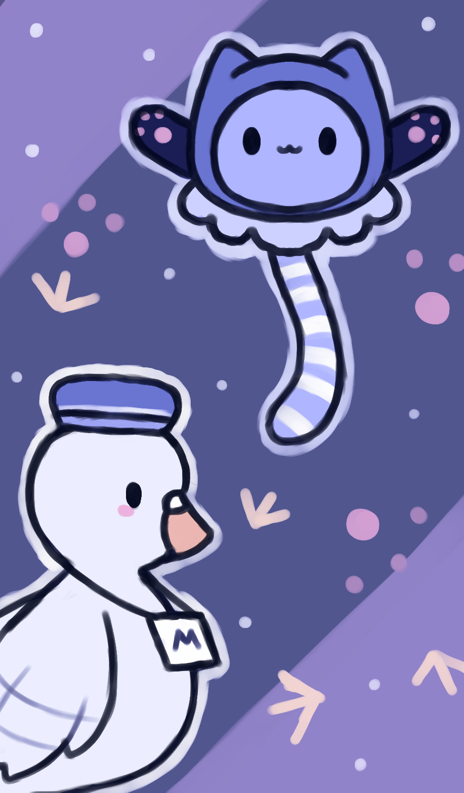 Mimo and Favonius Messenger Fan Art | HoYoLAB