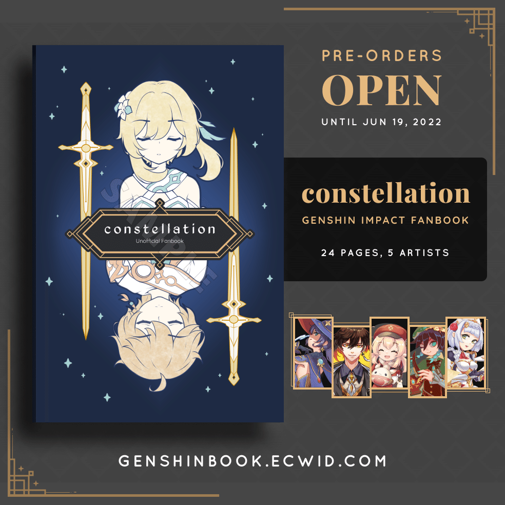 Mini genshin collab artbook Genshin Impact | HoYoLAB