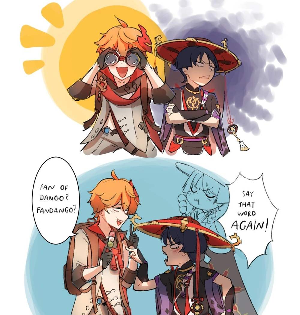 Childe& Scaramouche Genshin Impact | HoYoLAB