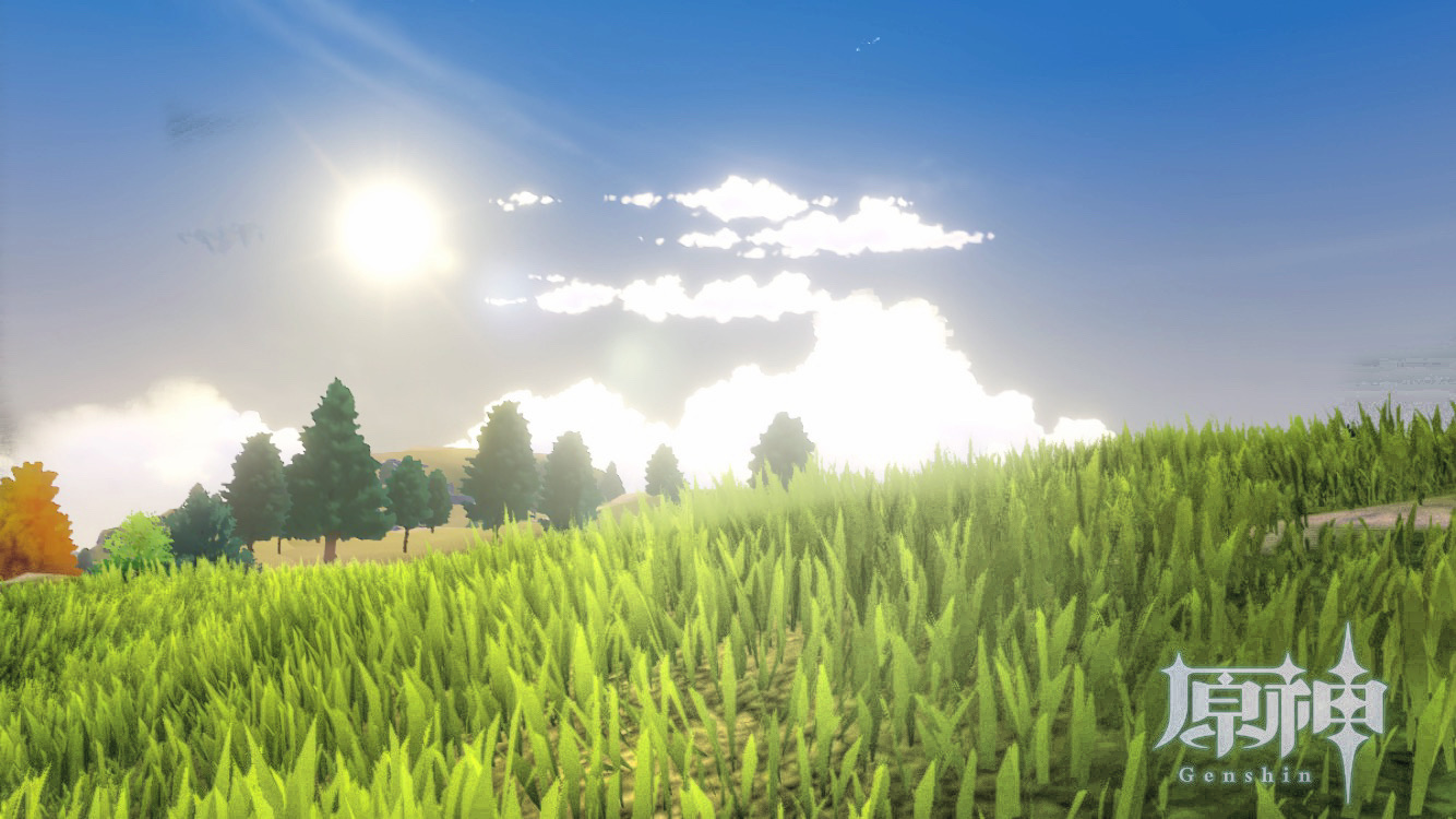 Grassy field Genshin Impact | HoYoLAB