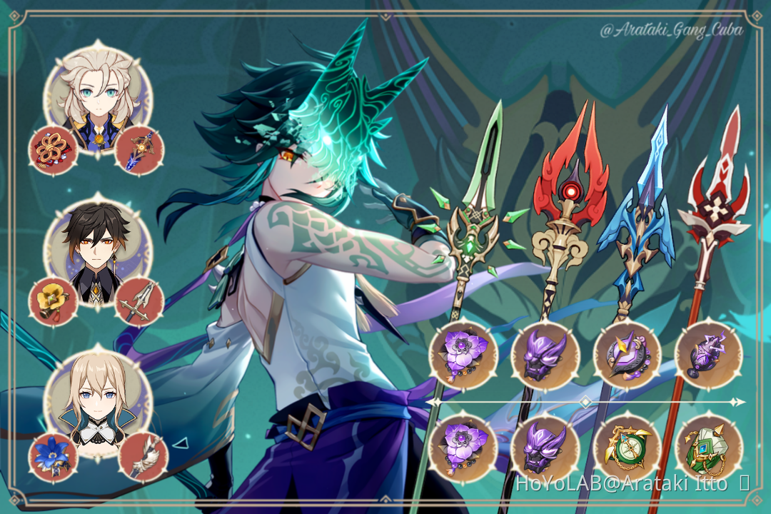 Xiao Best Team | Genshin Impact | HoYoLAB