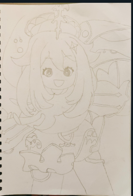 Paimon drawing Genshin Impact | HoYoLAB