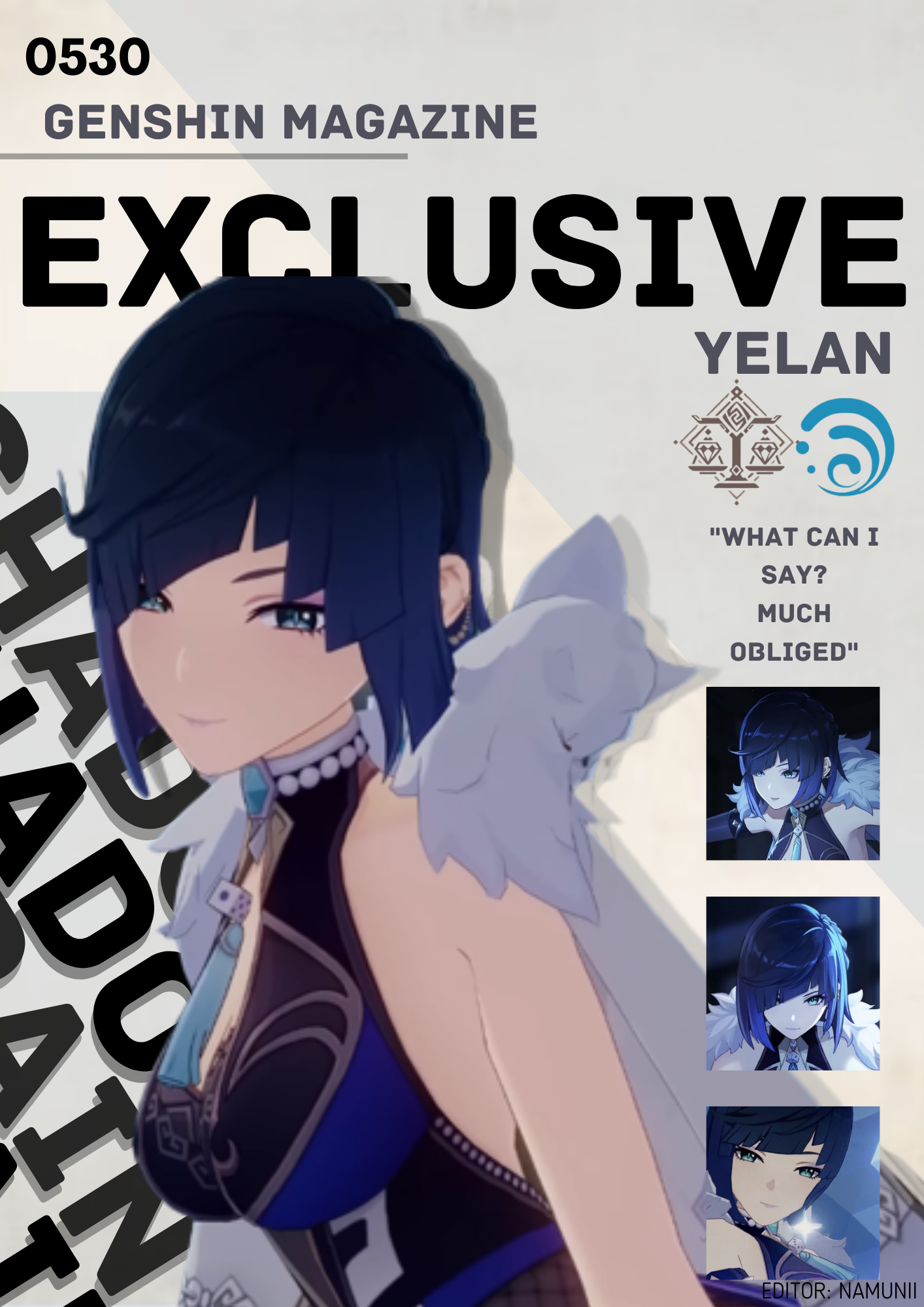 Welcome to Genshin Magazine Exclusive! Here we have Yelan! Genshin ...