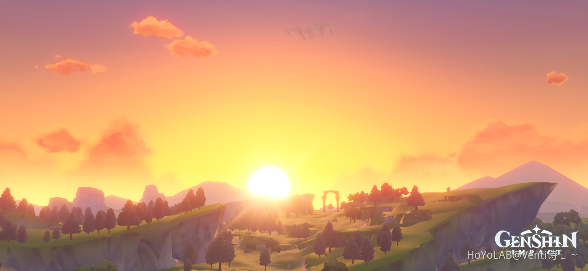 Sunset Genshin Impact | HoYoLAB