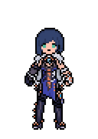 Pixelated Yelan :3 Genshin Impact | HoYoLAB