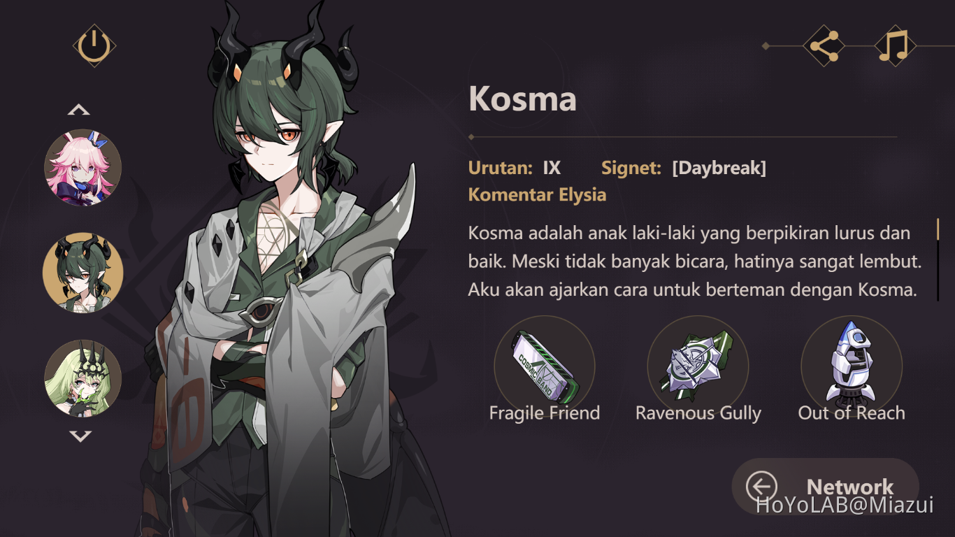 Kosma :3 Honkai Impact 3rd | HoYoLAB