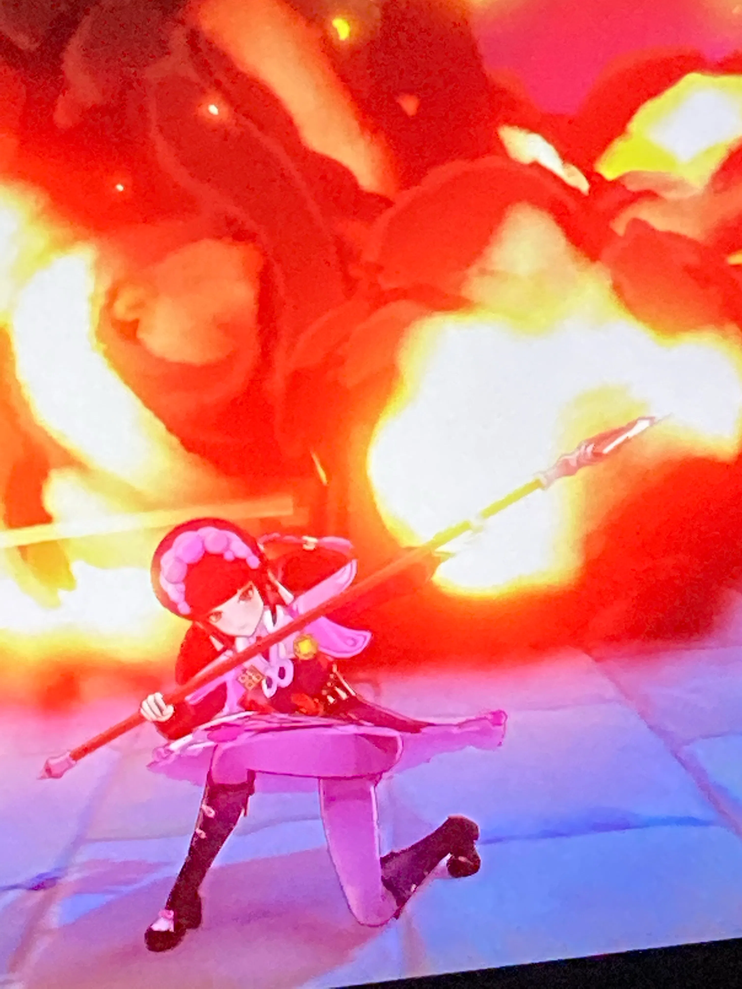 Characters behind a explosion Genshin Impact | HoYoLAB