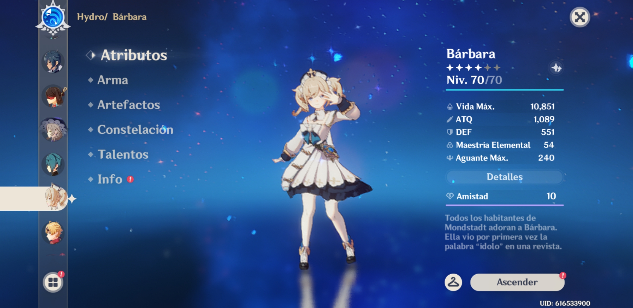 C6 Barbara Genshin Impact | HoYoLAB