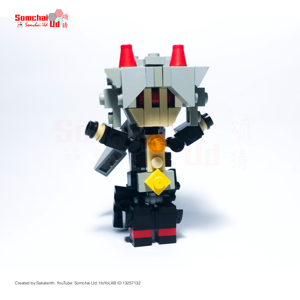 More details of my LEGO Arataki Itto Chibi~ Genshin Impact | HoYoLAB