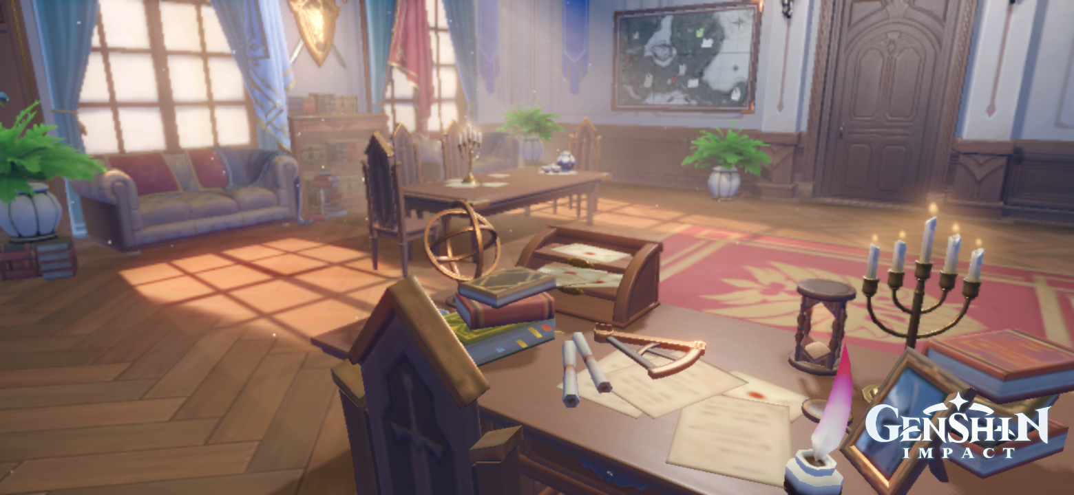 Teyvat, Mondstadt Knights Of Favonius HQ Office. Genshin Impact | HoYoLAB