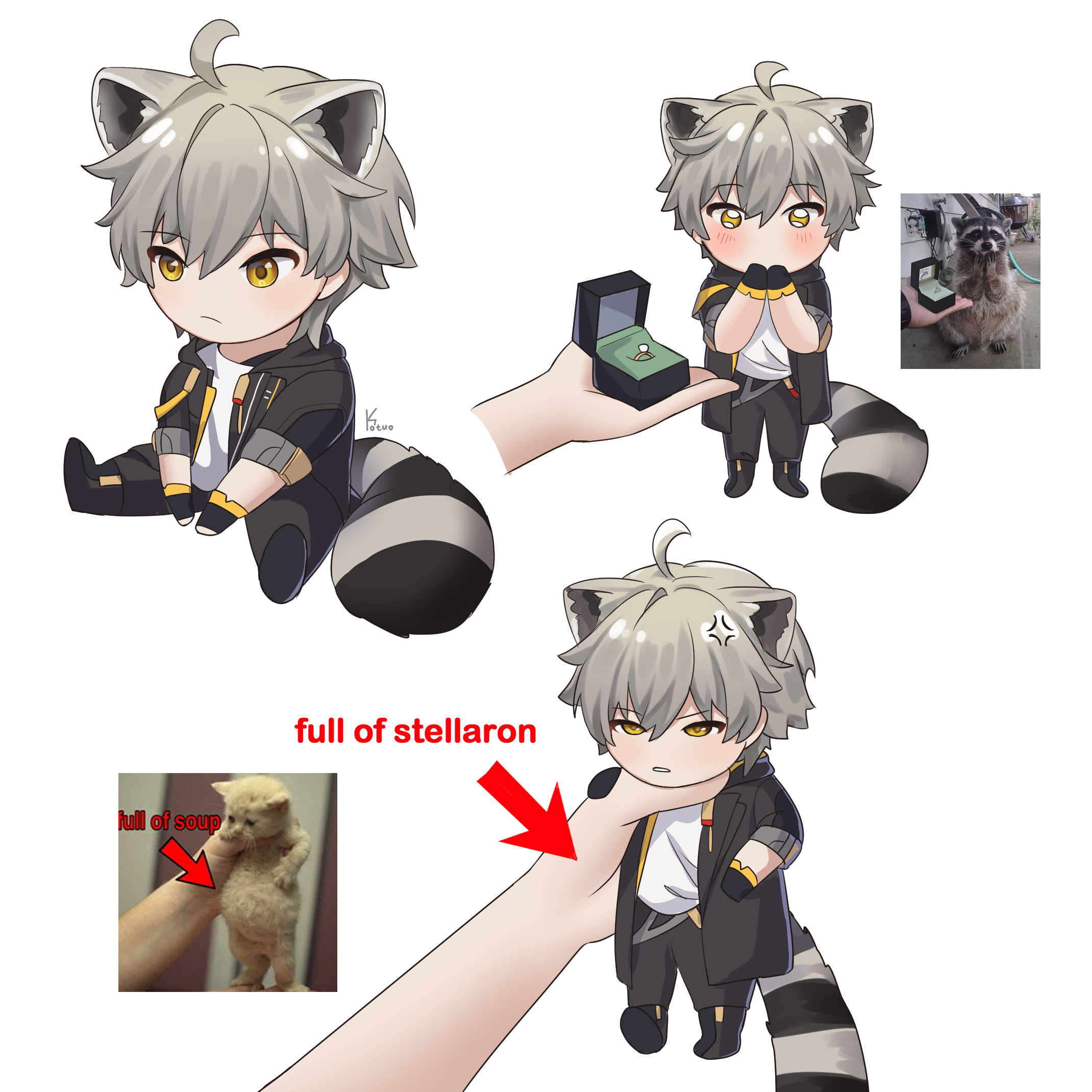 HSR MC as raccoon pt. 2 Honkai: Star Rail | HoYoLAB