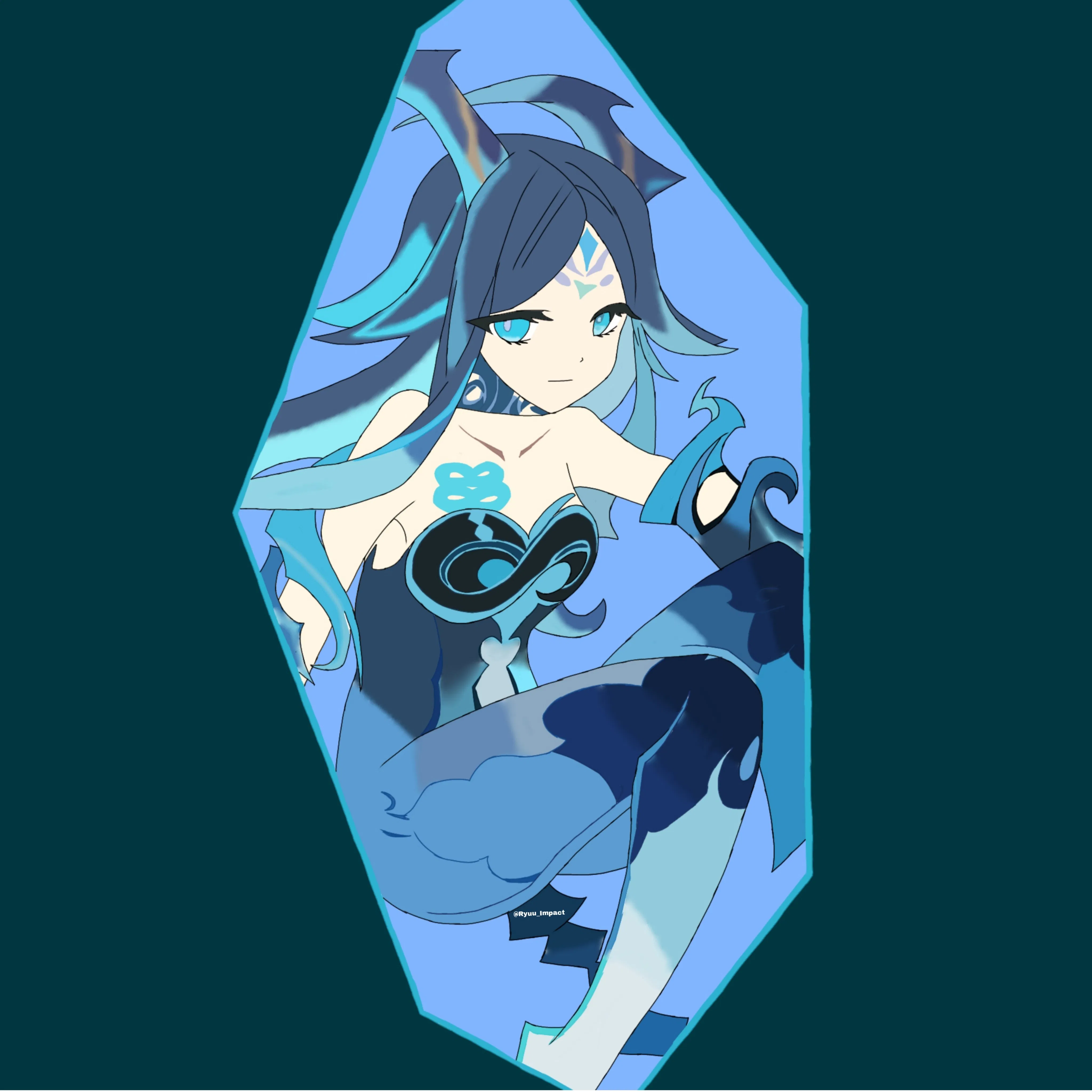 General Chizapus aka Bonanus the hydro yaksha Genshin Impact | HoYoLAB