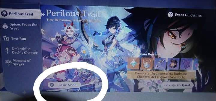 Perilous Trail Event Genshin Impact | HoYoLAB