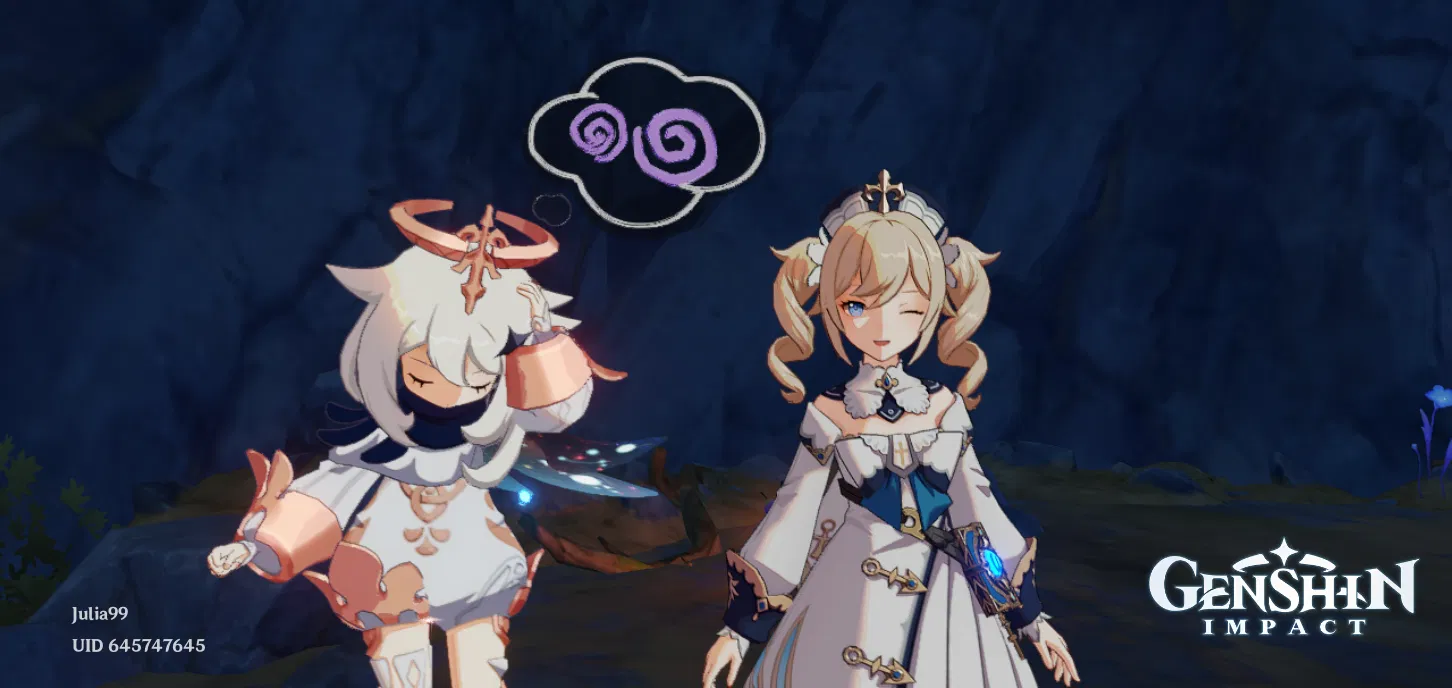 paimon is sleeping Genshin Impact | HoYoLAB