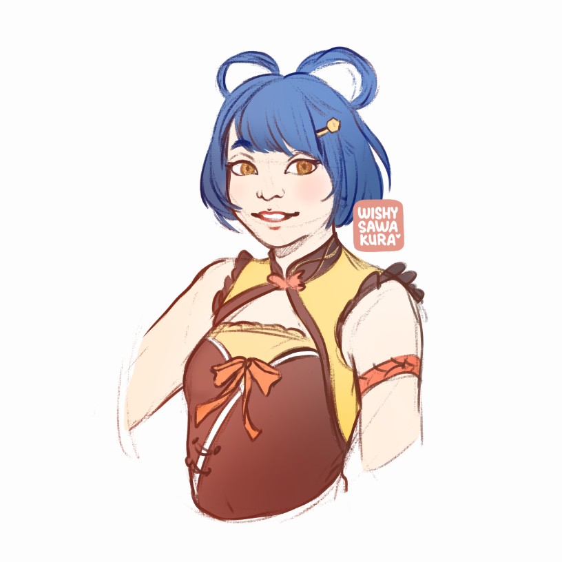 Xiangling sketch Genshin Impact | HoYoLAB