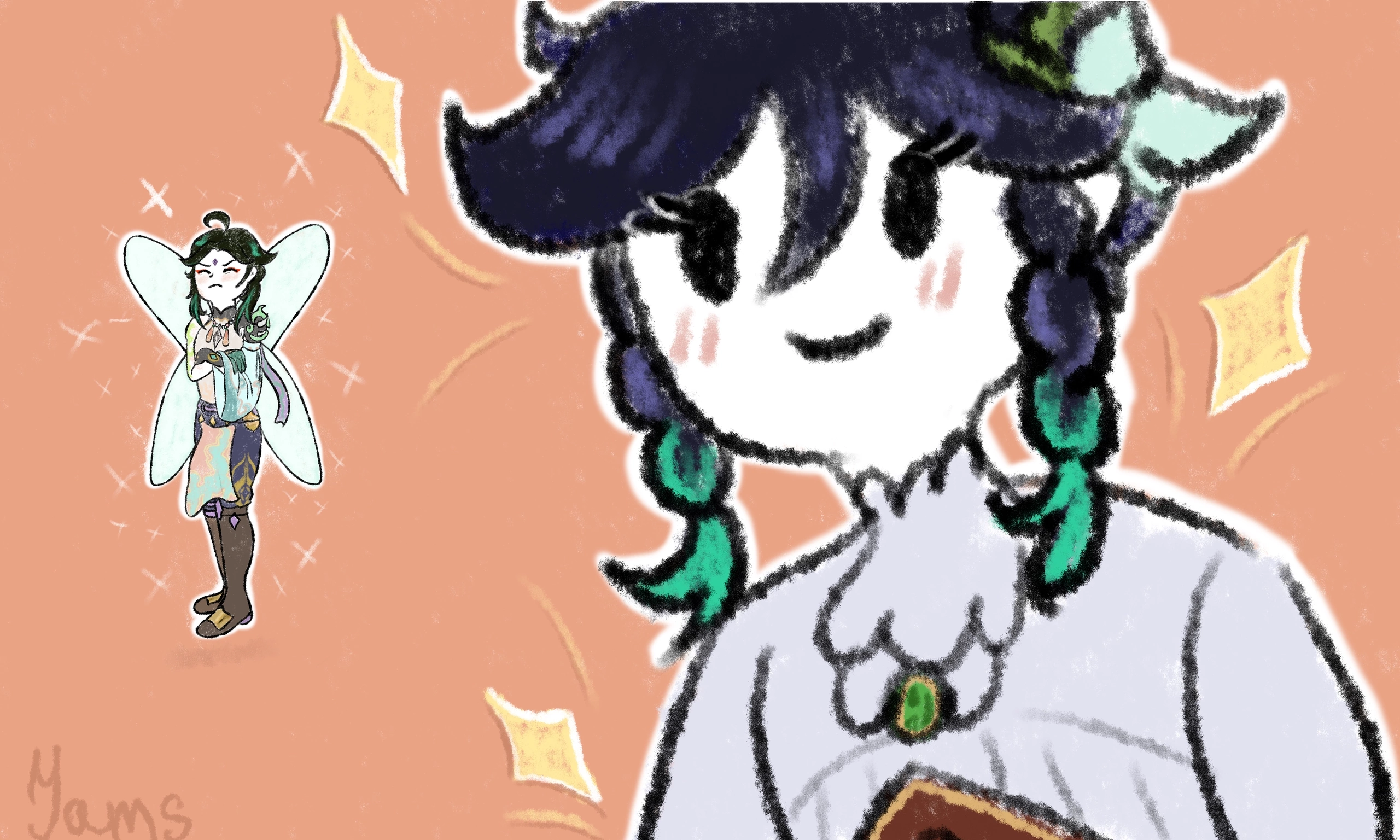 Little xiao fairy bad mood killer soooooo cutie Genshin Impact | HoYoLAB