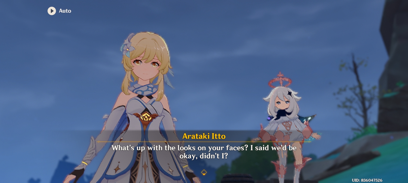 sad Traveler and sad Paimon Genshin Impact | HoYoLAB