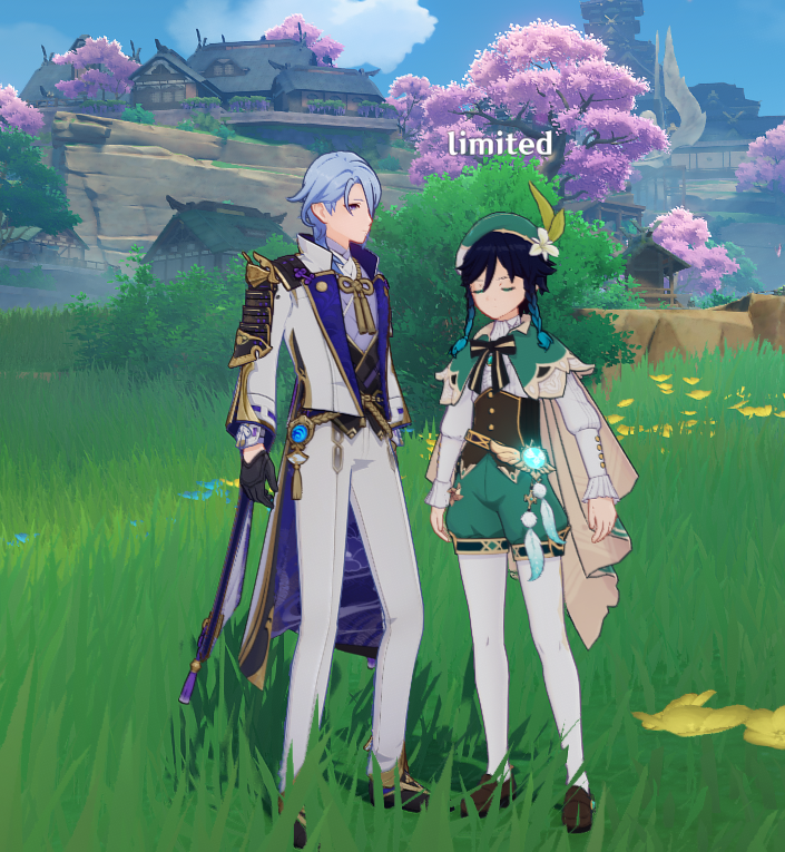 Finally playing with my venti duo Genshin Impact | HoYoLAB