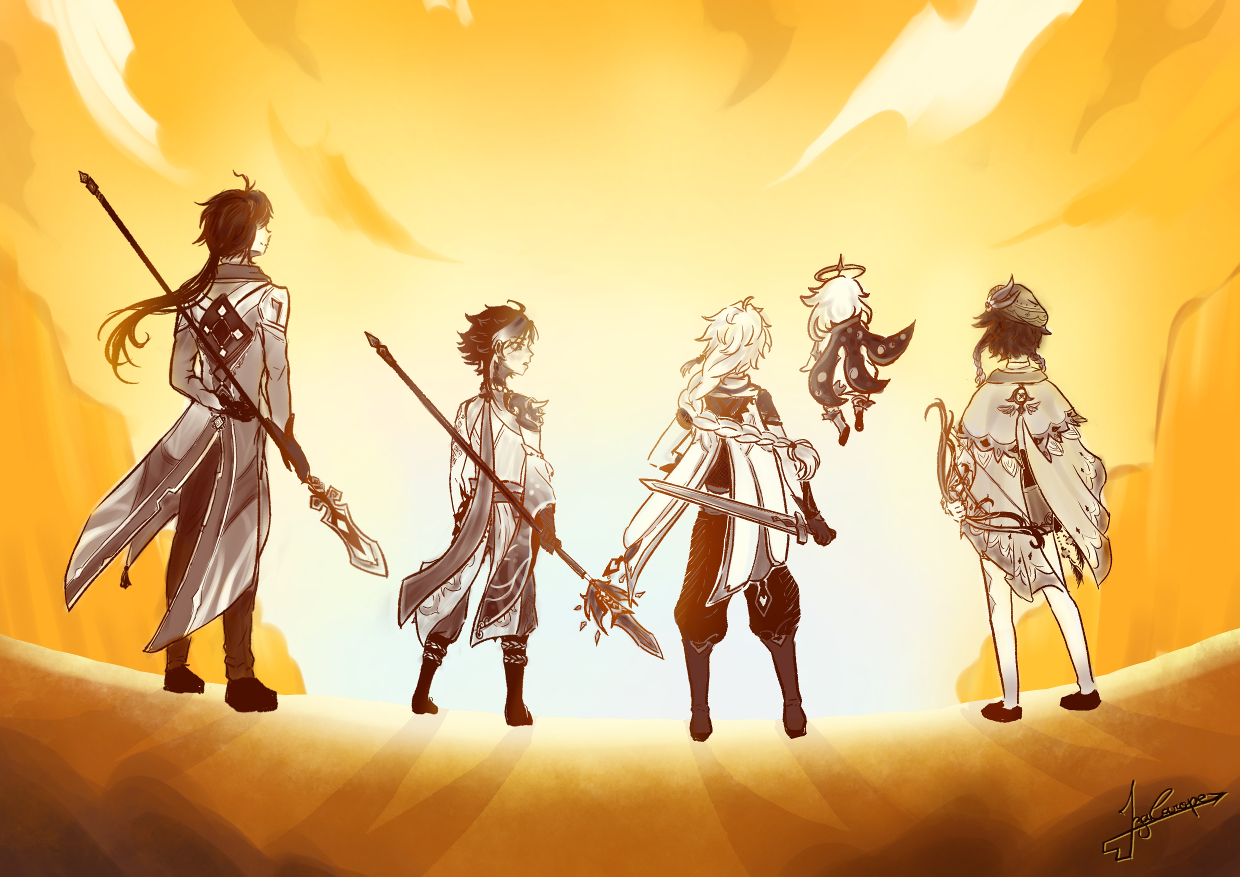 Friends to Xiao Genshin Impact | HoYoLAB