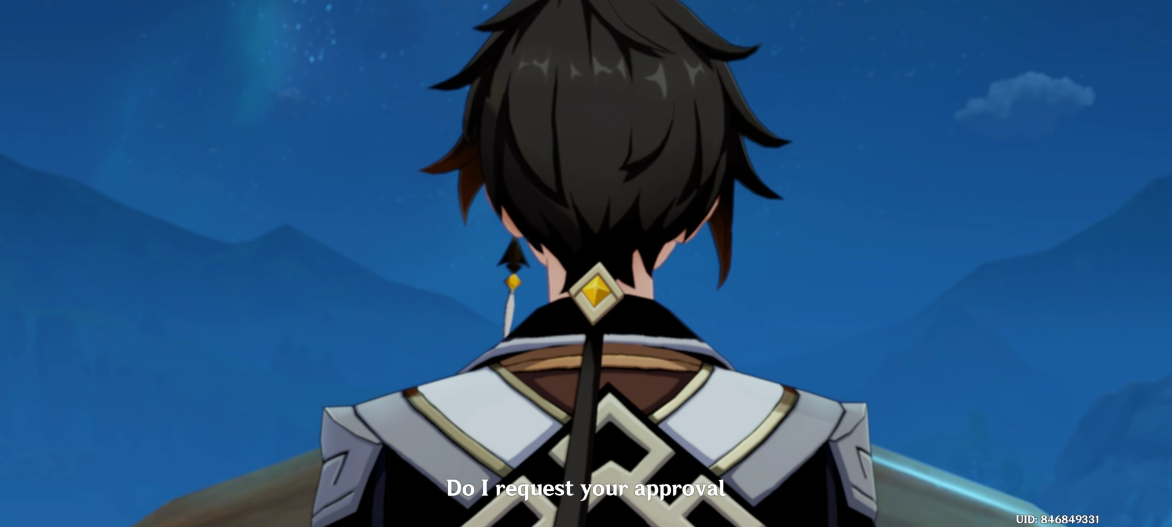 This Zhongli.... the vibe of being God of Genshin impact Genshin Impact ...