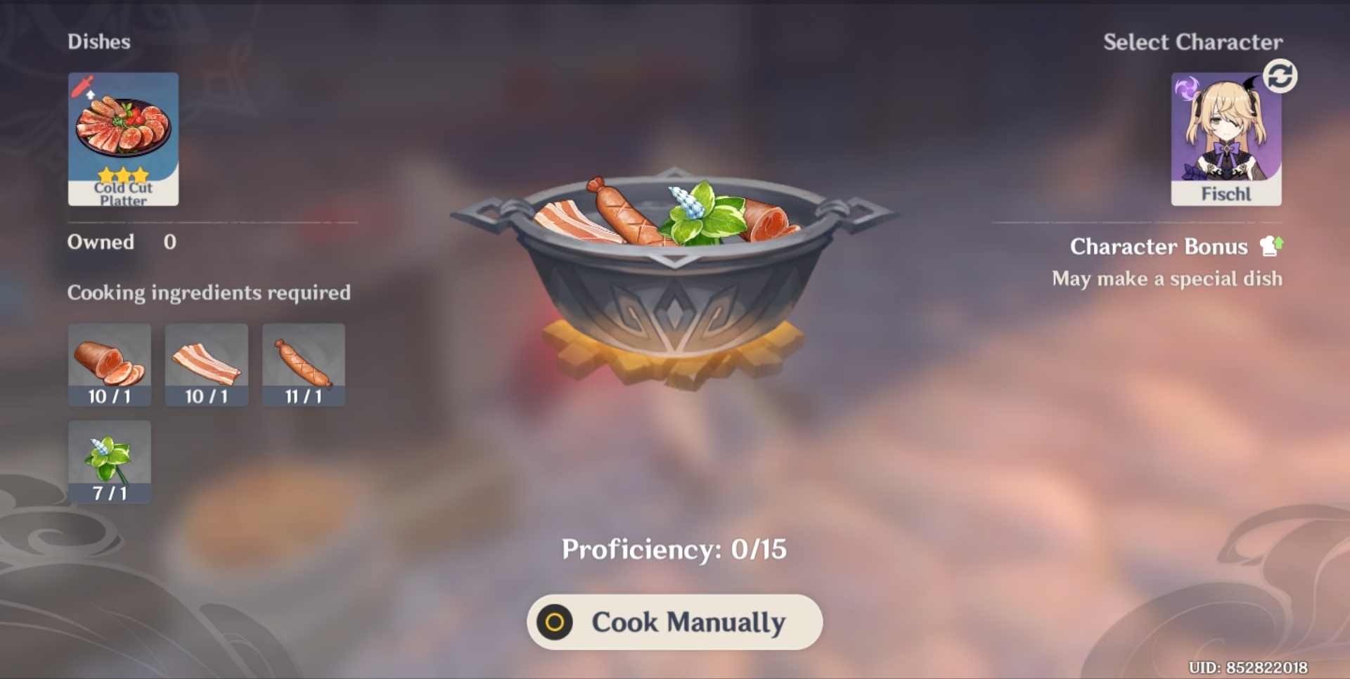 Making Fischl's Special Dish Genshin Impact | HoYoLAB