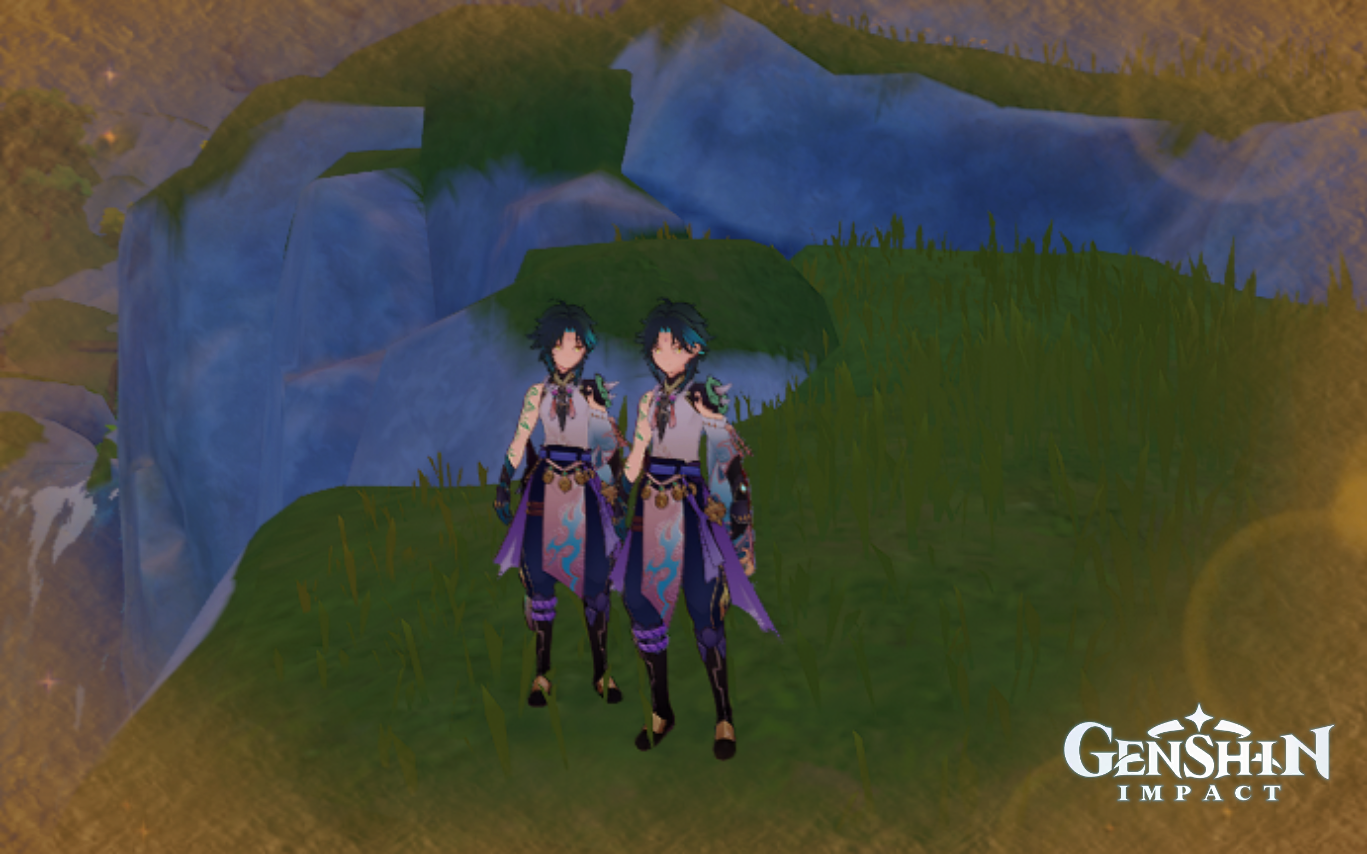 xiao with xiao Genshin Impact | HoYoLAB