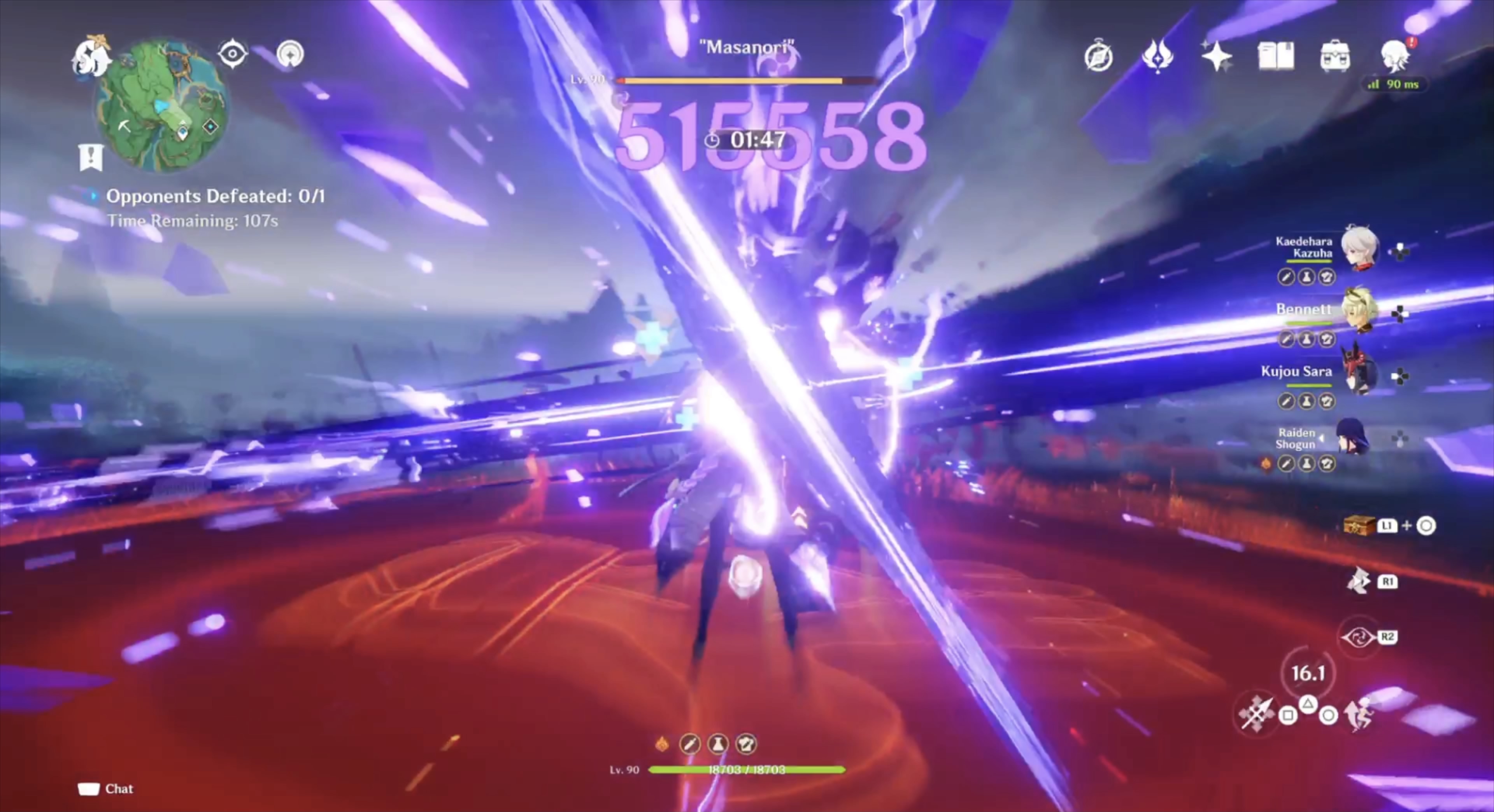 My Raiden’s burst finally touched 500K :D Genshin Impact | HoYoLAB