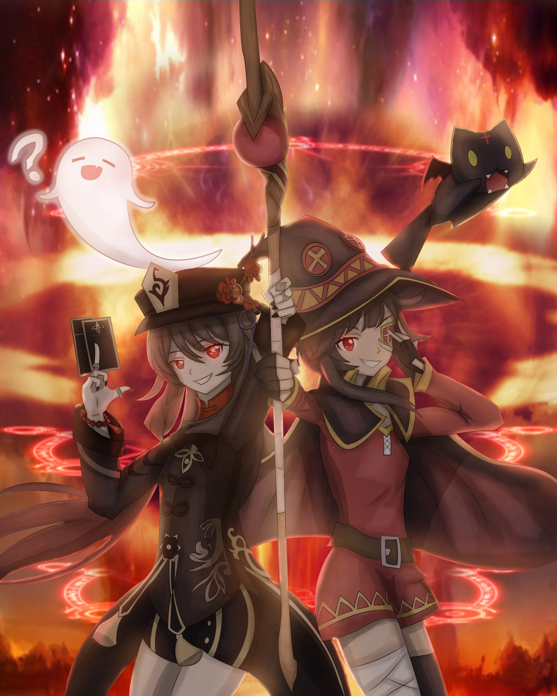 Hu Tao/Megumin Genshin Impact | HoYoLAB