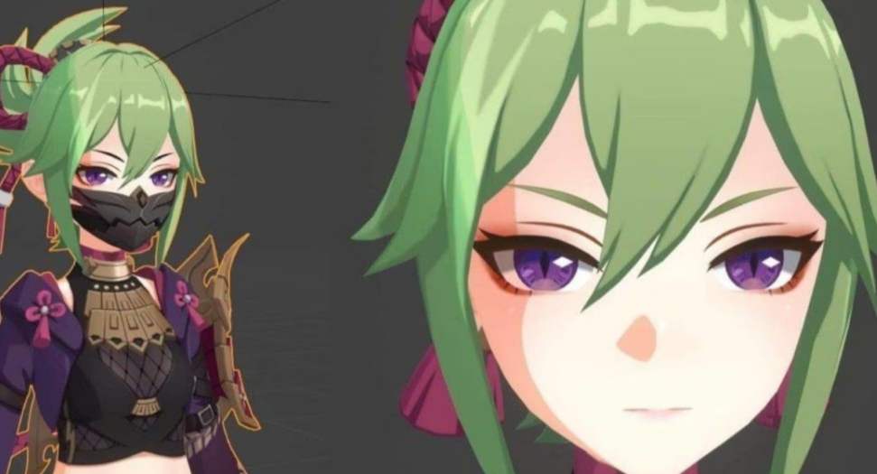 Why Kuki Shinobu wearing a Mask? Genshin Impact | HoYoLAB