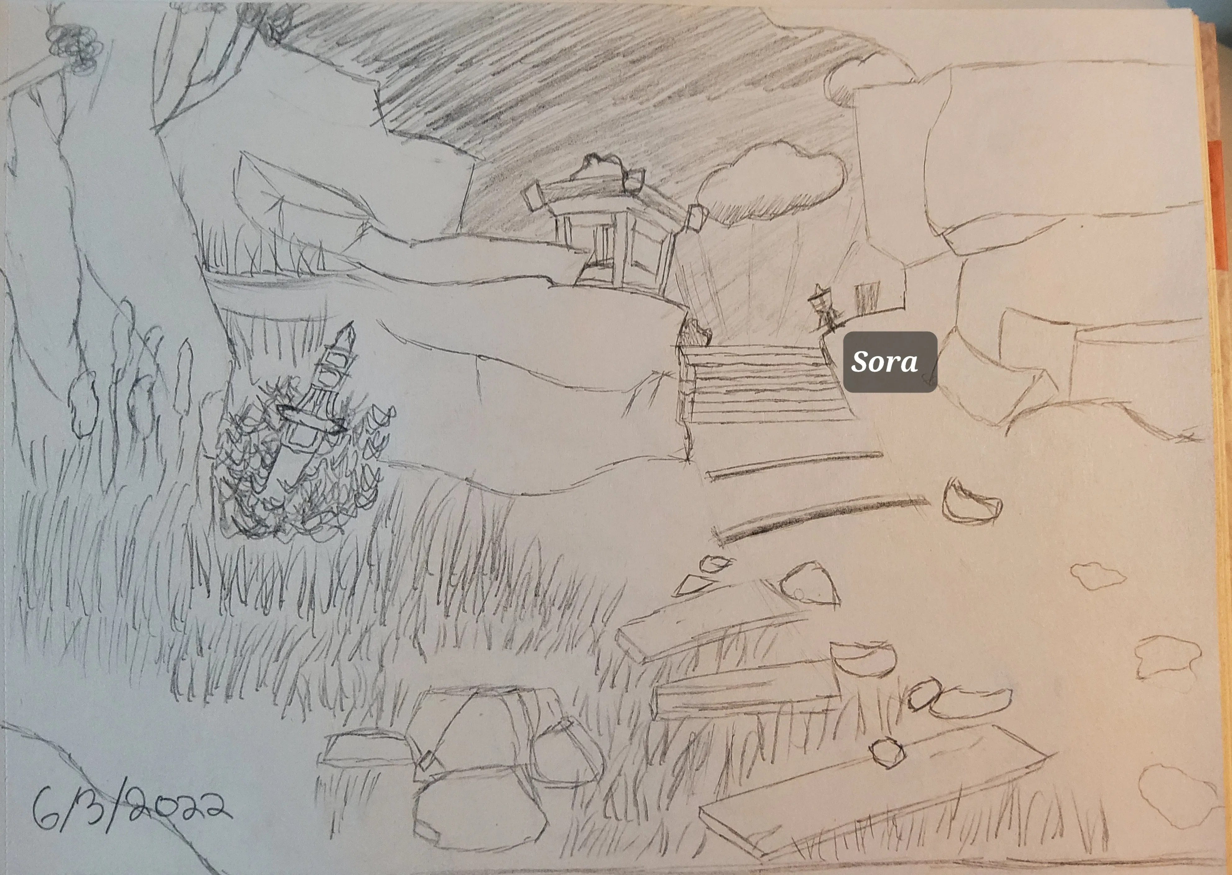 Chasm Scenery Sketch Genshin Impact | HoYoLAB