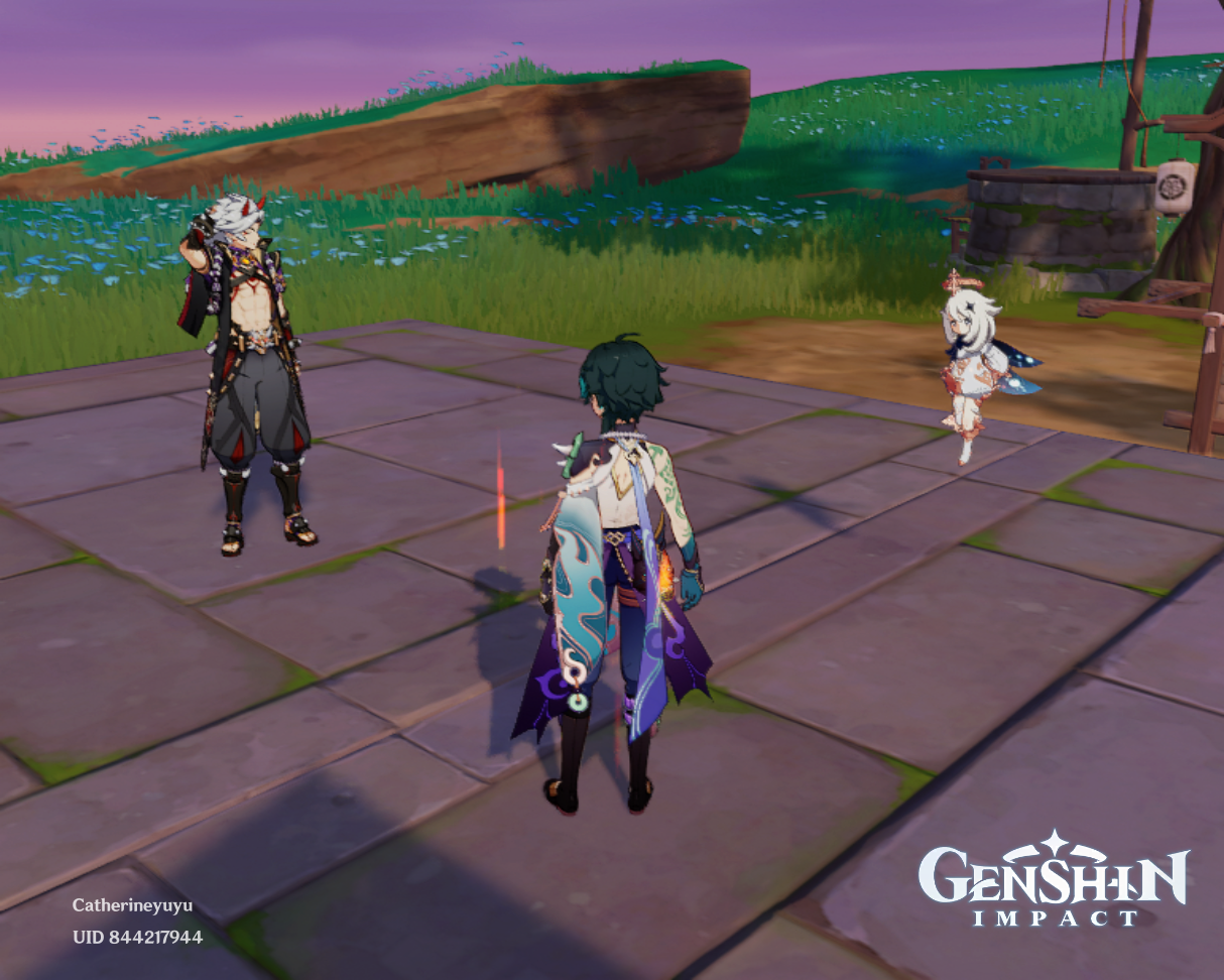 Happy belated birthday to Paimon and Itto♥️🥰 (1st Jun) Genshin Impact ...