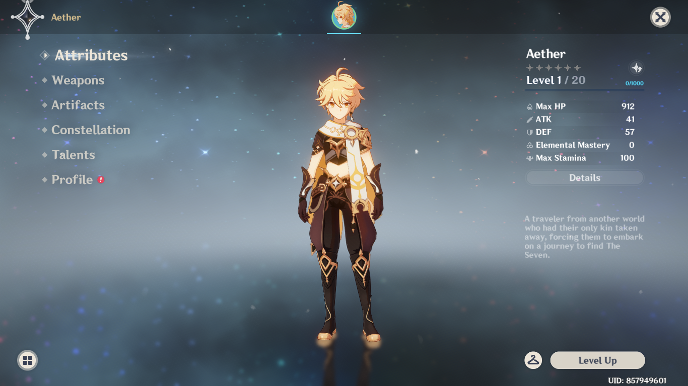 heres screenshots i took on different accs Genshin Impact | HoYoLAB