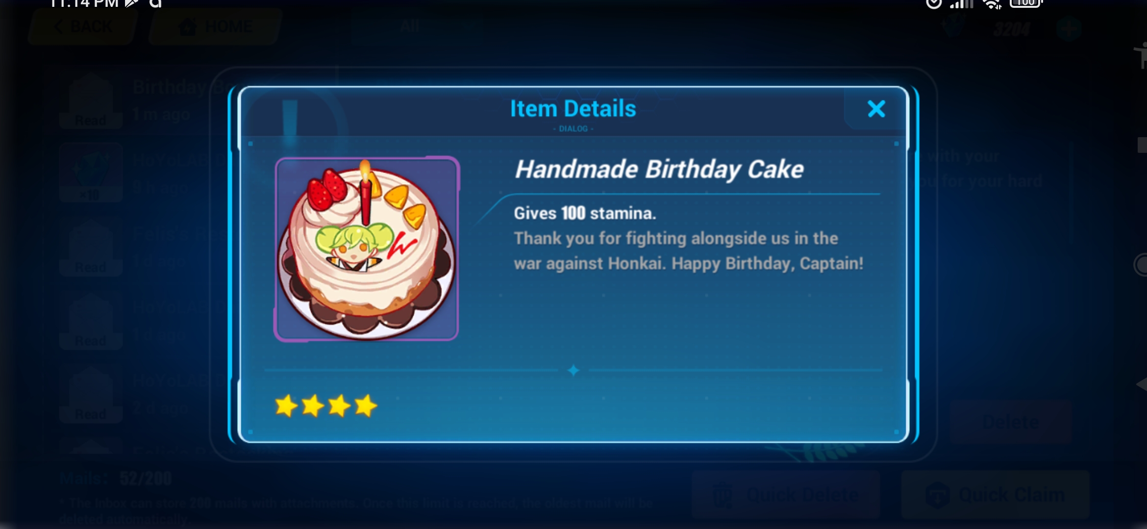 My birthday cake 🎂🎈 Honkai Impact 3rd | HoYoLAB