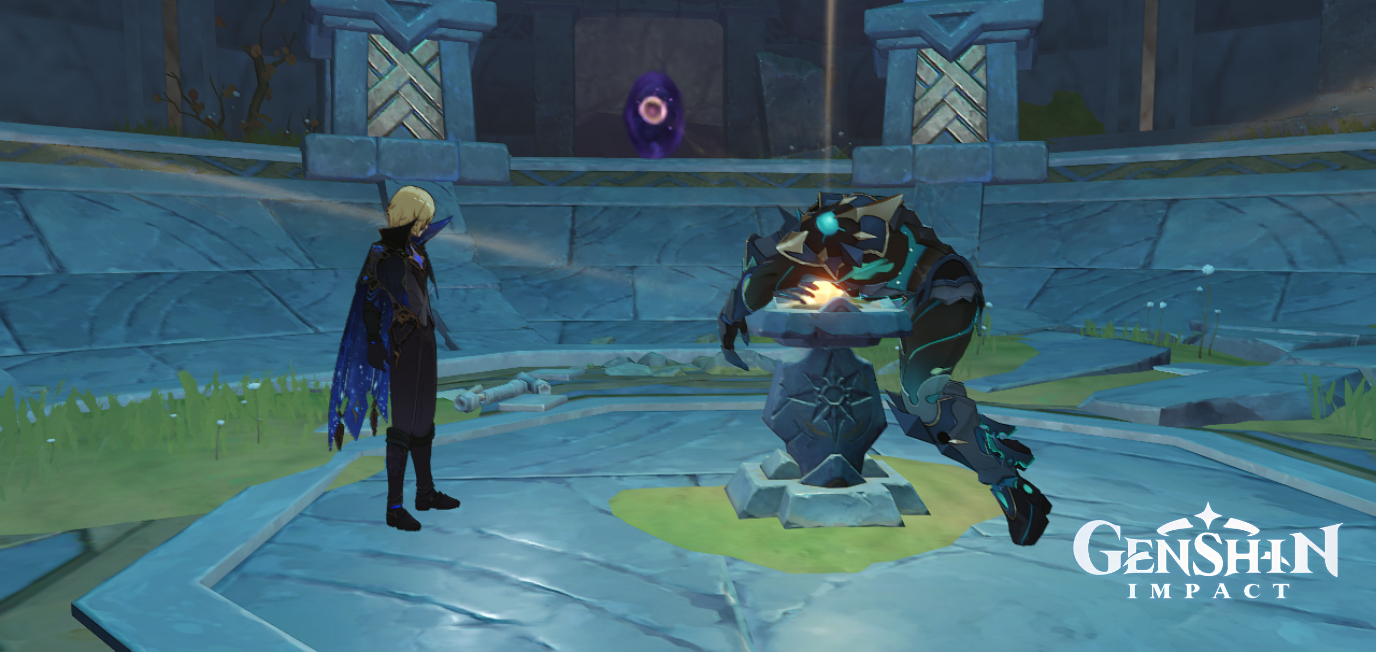 Finally got to Requiem of The Echoing Depths quest. | Genshin Impact ...