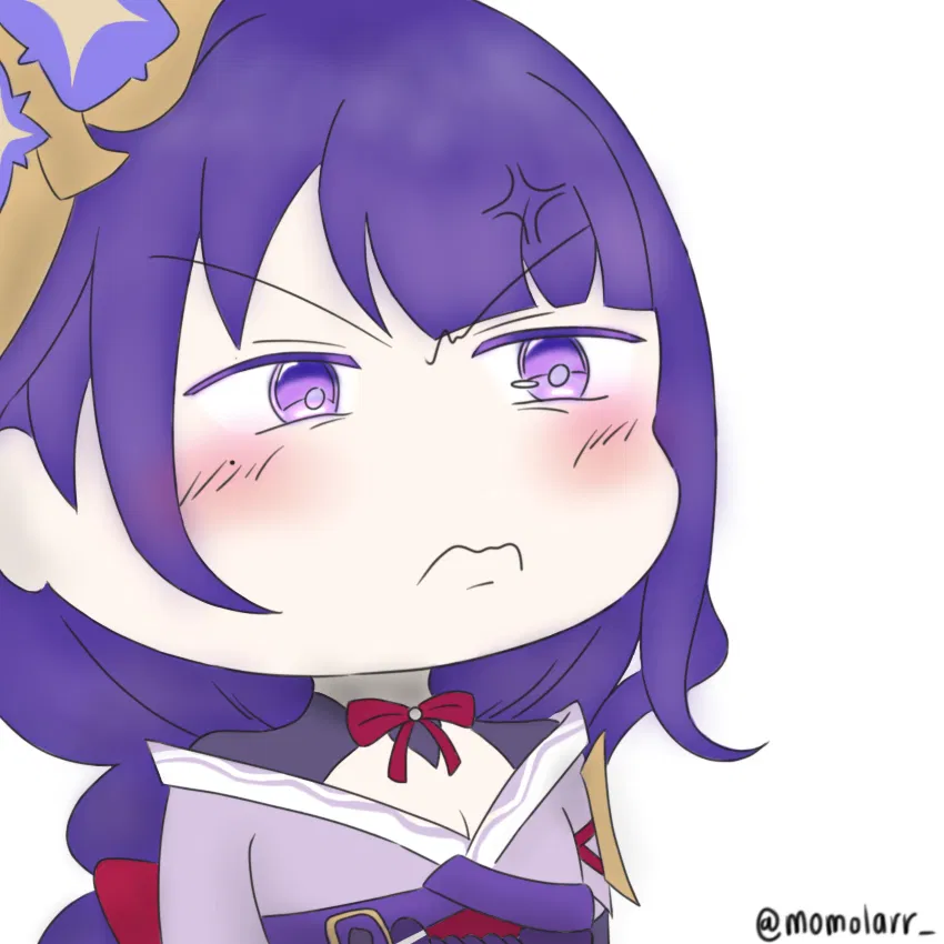 Sad angry Raiden Genshin Impact | HoYoLAB