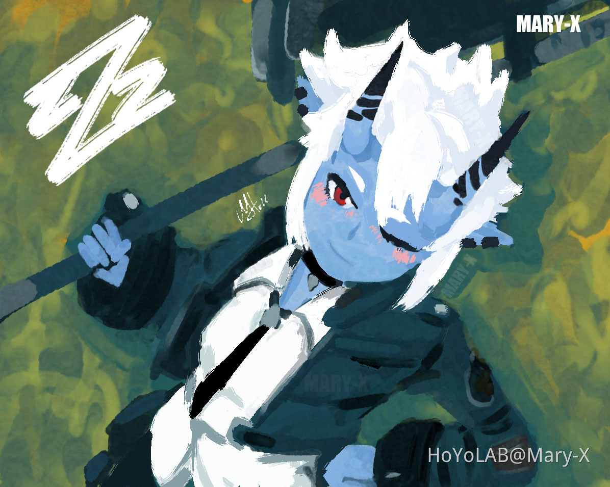 Pretty Blue Girl | Linda Chica Azul | ZZZ Zenless Zone Zero | HoYoLAB