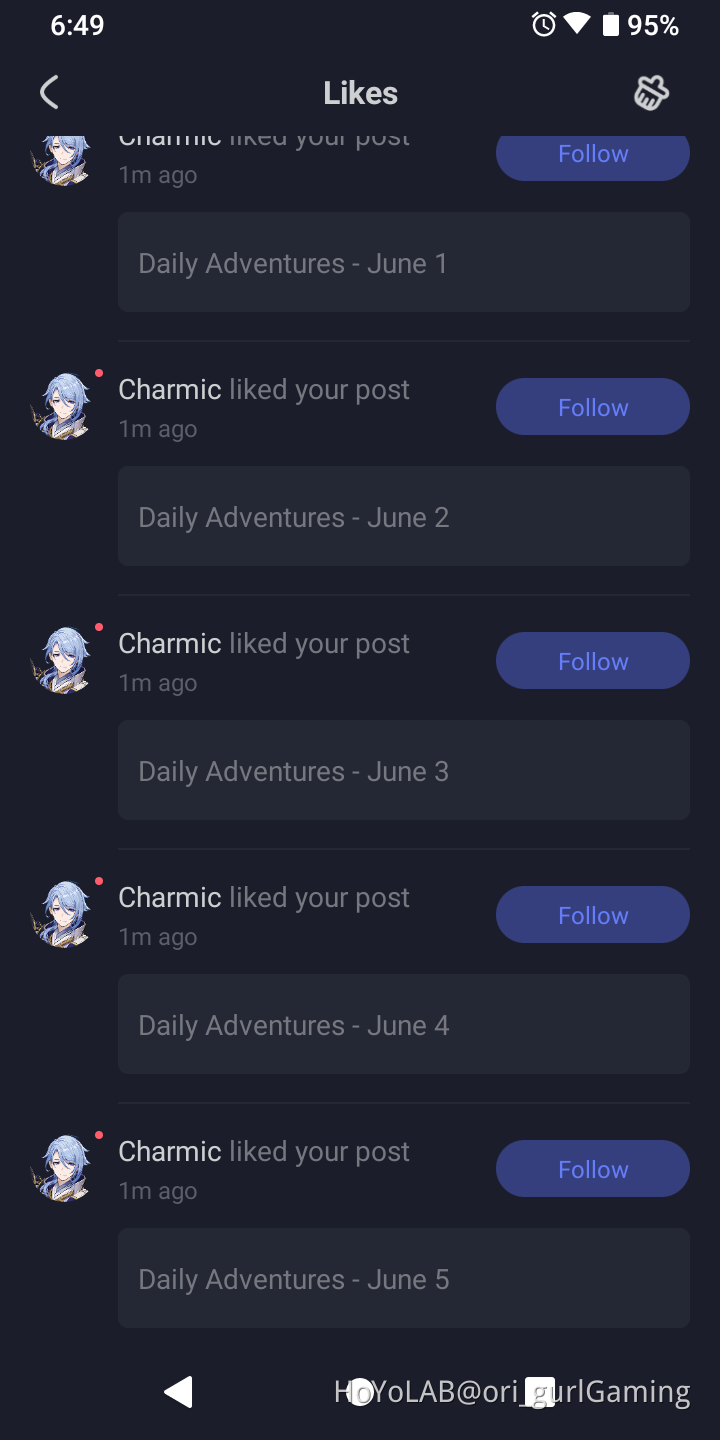 Shout-out to @Charmic | HoYoLAB